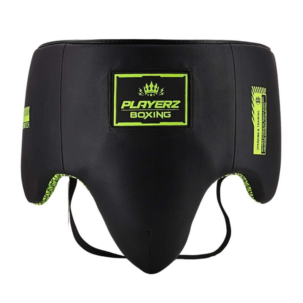 Playerz SparTech Boxing Groin Guard - Neon Green | Boxing Abdominal ...